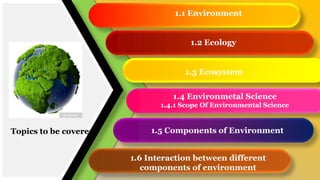 Introduction to Environment | PPTX