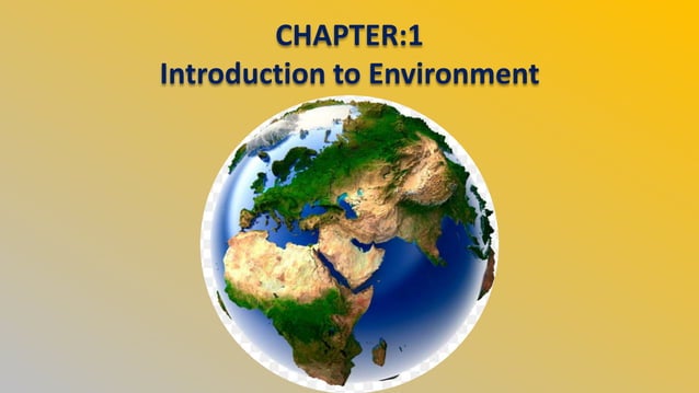 Introduction to Environment | PPTX | Environmental Services Industry ...