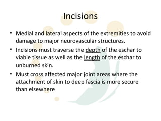 Escharotomy | PPT