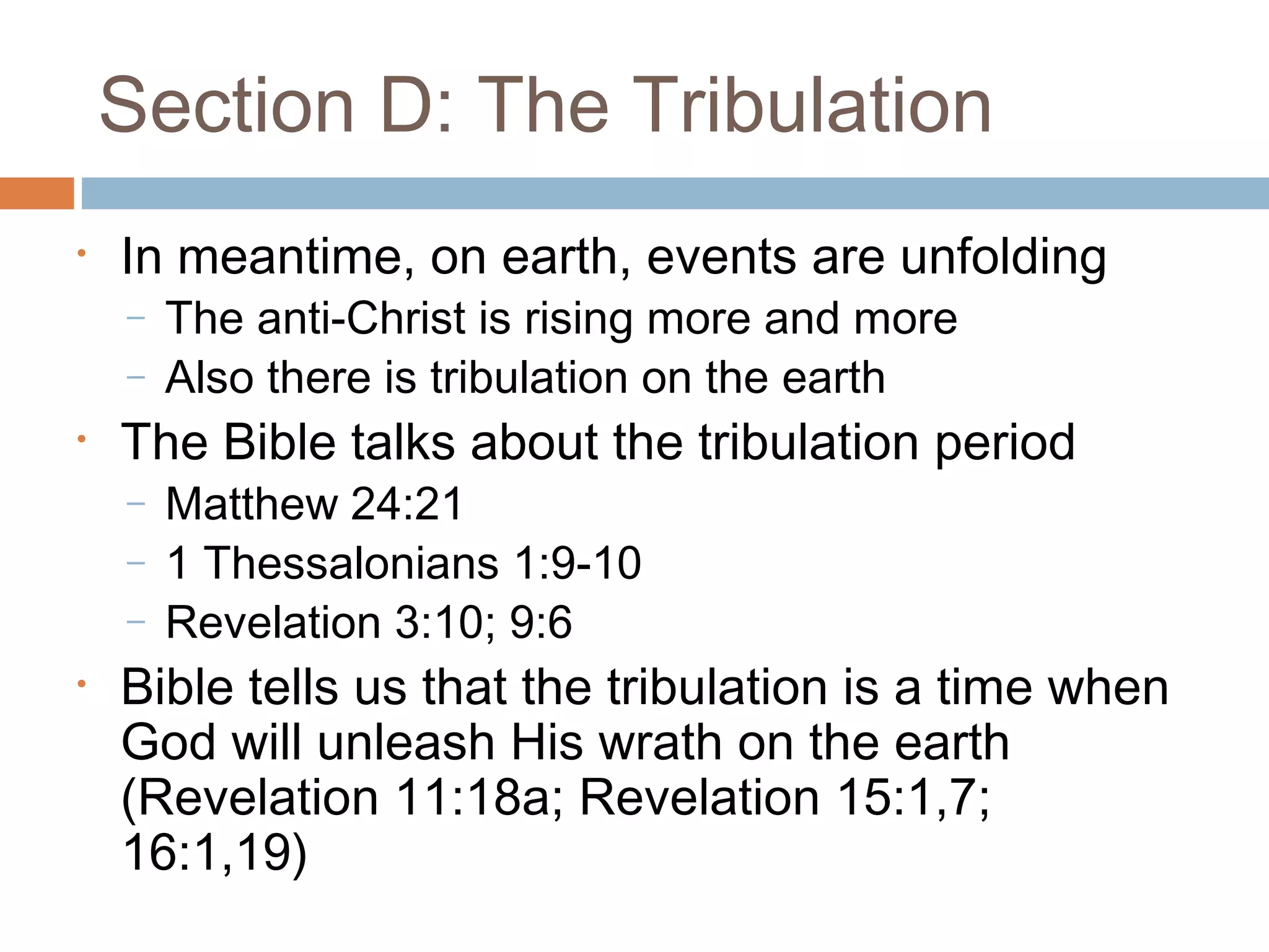 Eschatology: An Biblical Overview of the End Times | PPT