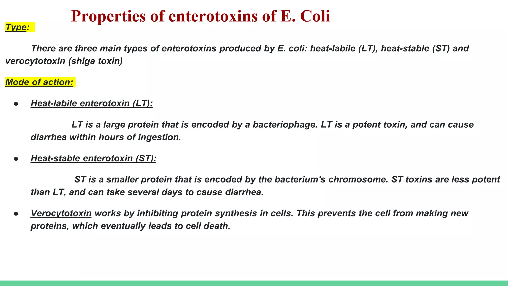 Escherichia coli | PPT