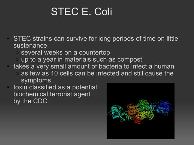 Escherichia Coli 0157 H7 | PPT
