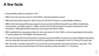 The Sustainable Development Goals, Technology ...and IBM | PDF