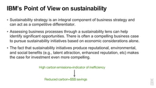 The Sustainable Development Goals, Technology ...and IBM | PDF