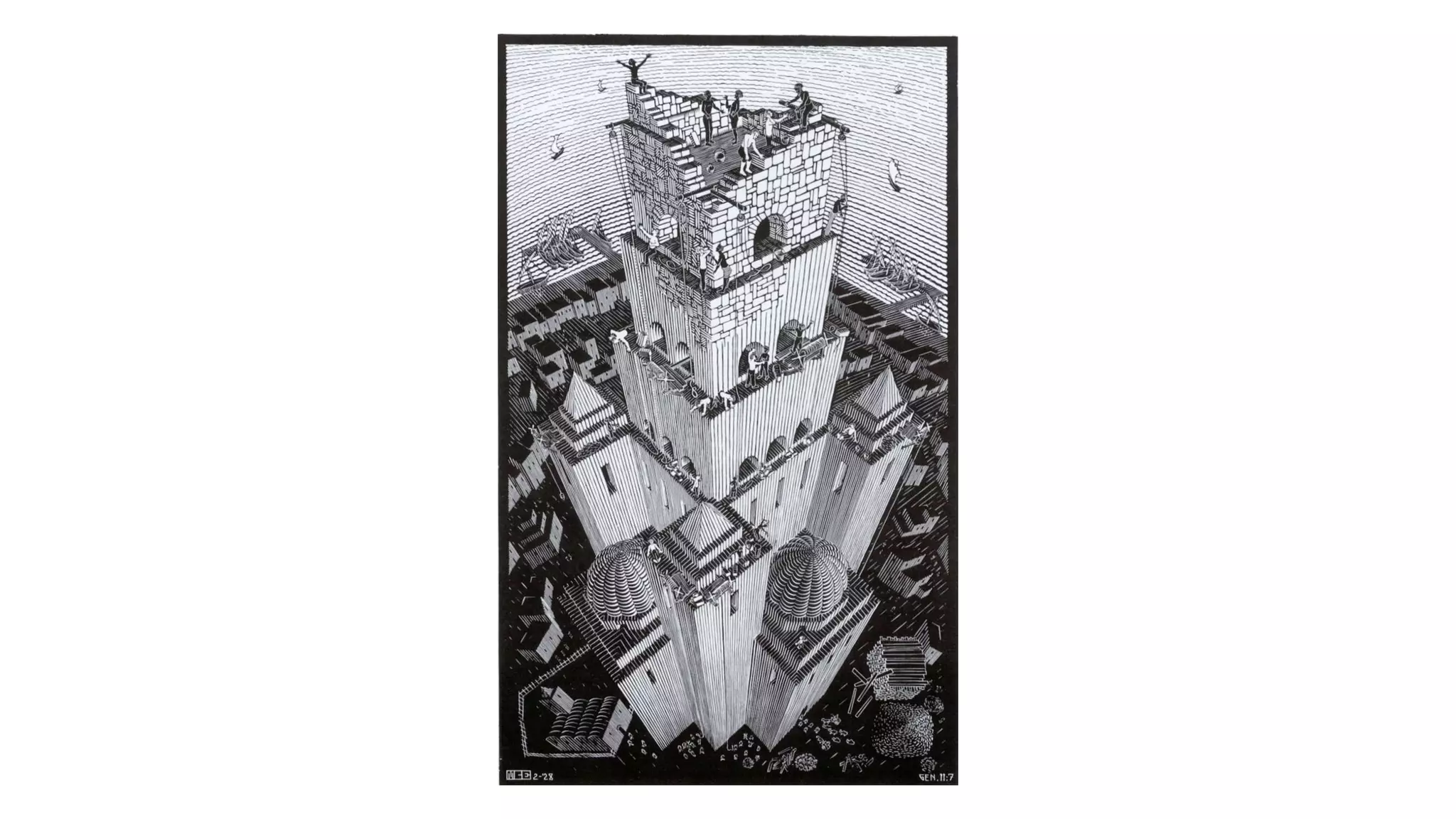 Escher Inspired Staircases | PPTX