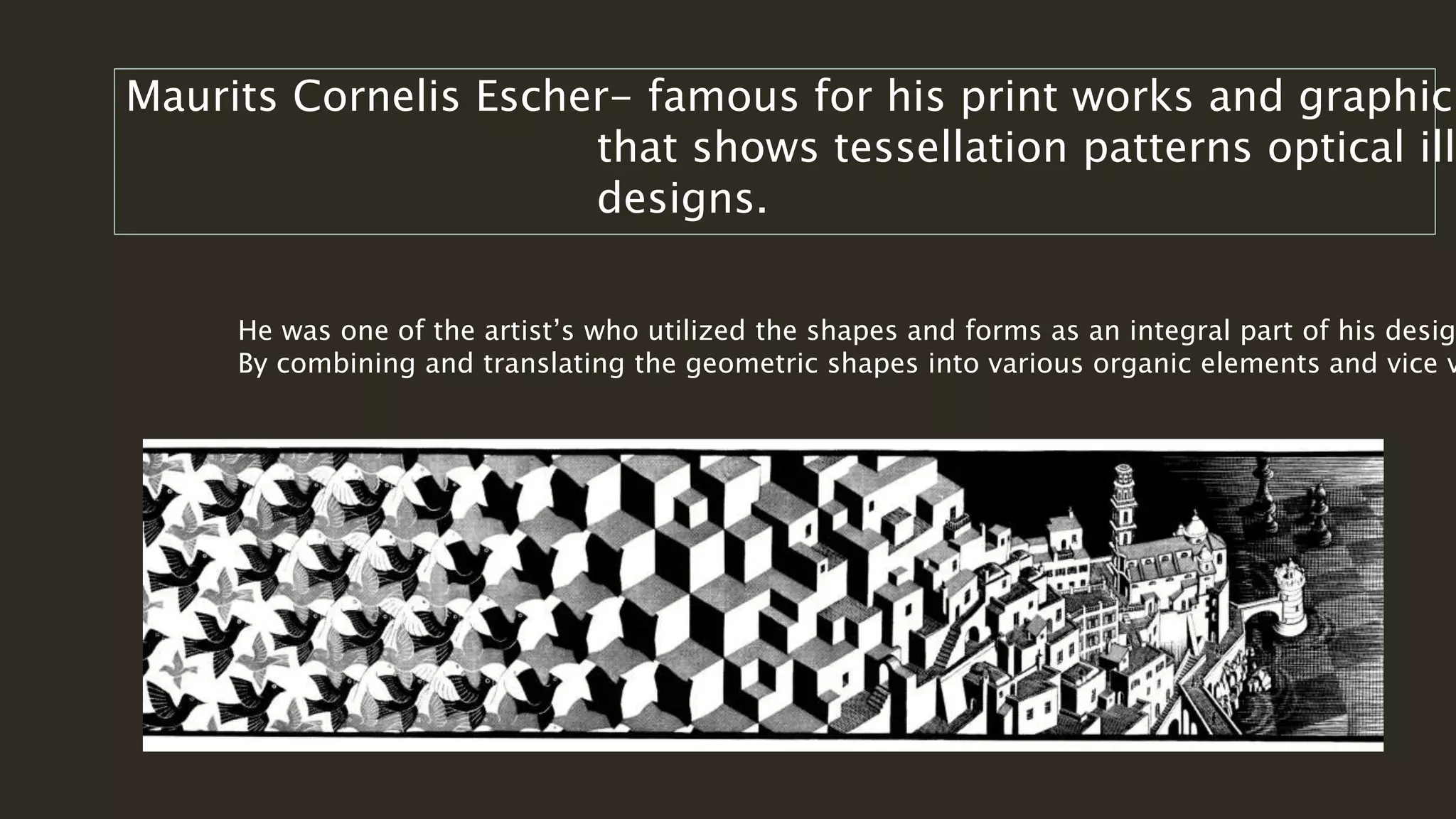 Escher tesselation | PPTX