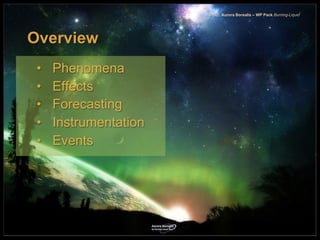 Space Weather: Forecasting, Tracking, and the Effects of Earth Directed Solar Phenomena | PDF