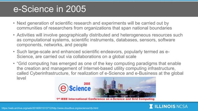 What is eScience, and where does it go from here? | PPT