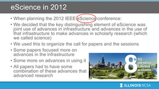 What is eScience, and where does it go from here? | PPT