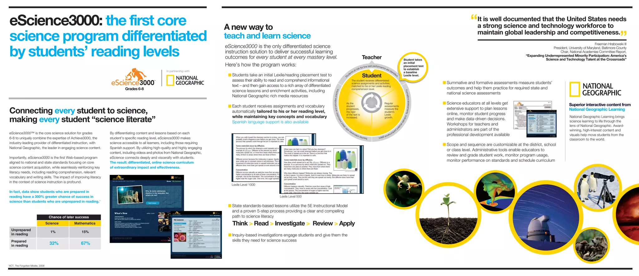 Achieve3000® Science Solutions Brochure | PDF