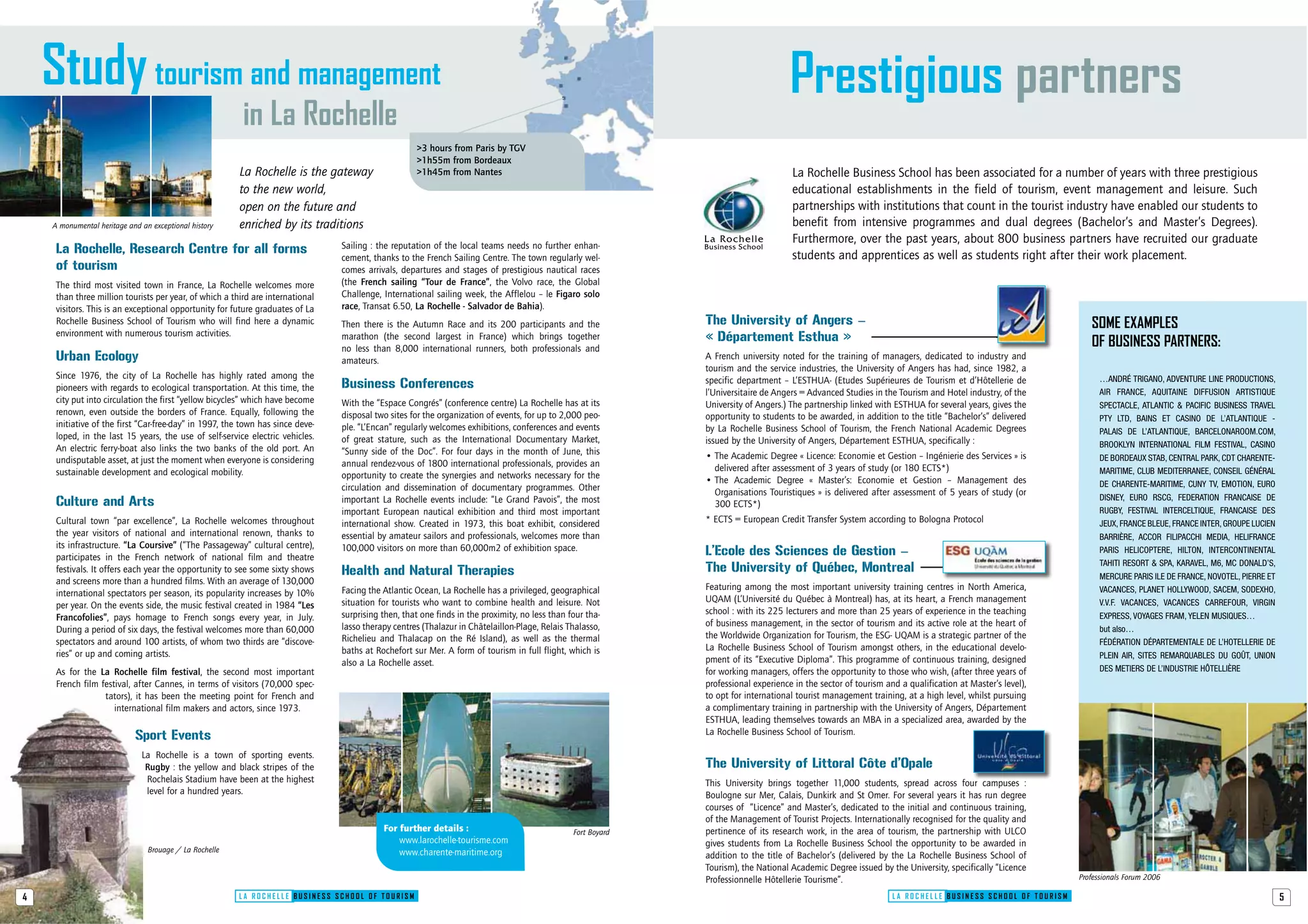 Esc la rochelle new brochure | PDF
