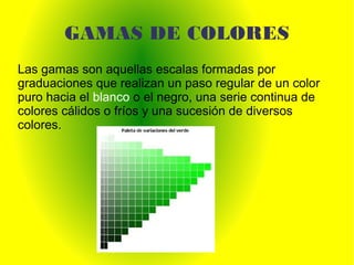 Escalas de colores | ODP