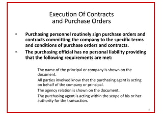 legal aspects of purchasing | PDF