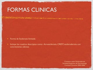 Esclerodermia | KEY