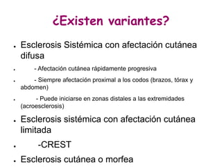 Esclerodermia | PPTX