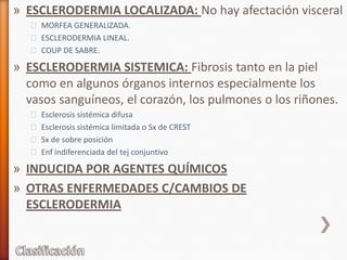 Esclerodermia | PPTX