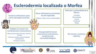 Sesión Académica del CRAIC "Esclerodermia localizada y Dermatomiositis ...