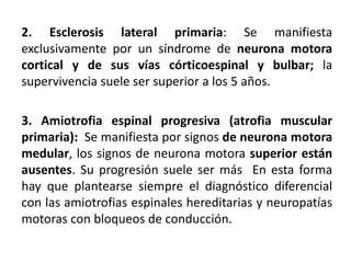 Esclerosis lateral amiotrófica. | PPTX