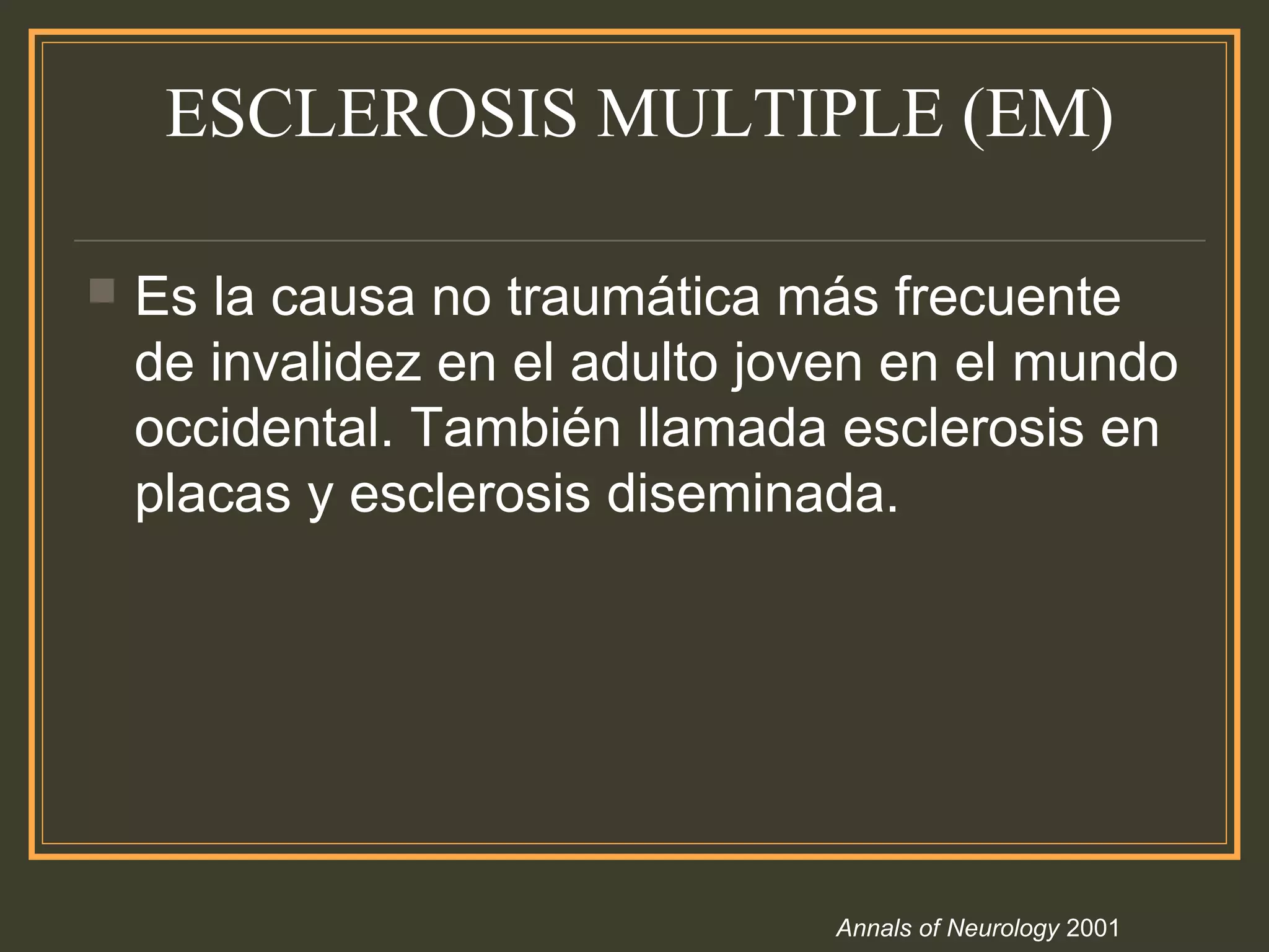 Esclerosis multiple | PPT