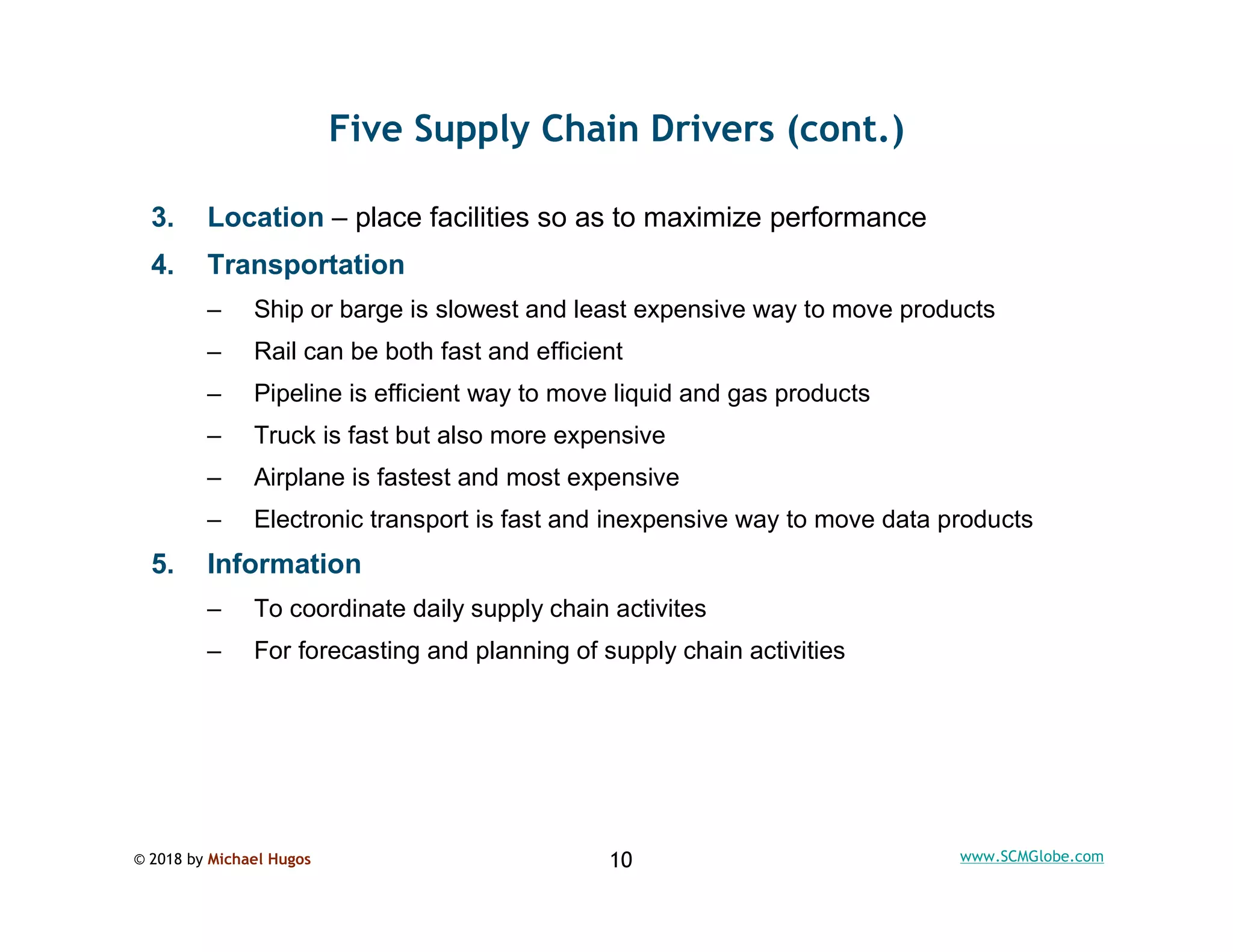 Essentials of Supply Chain Management, 4th Edition Lecture and Study ...