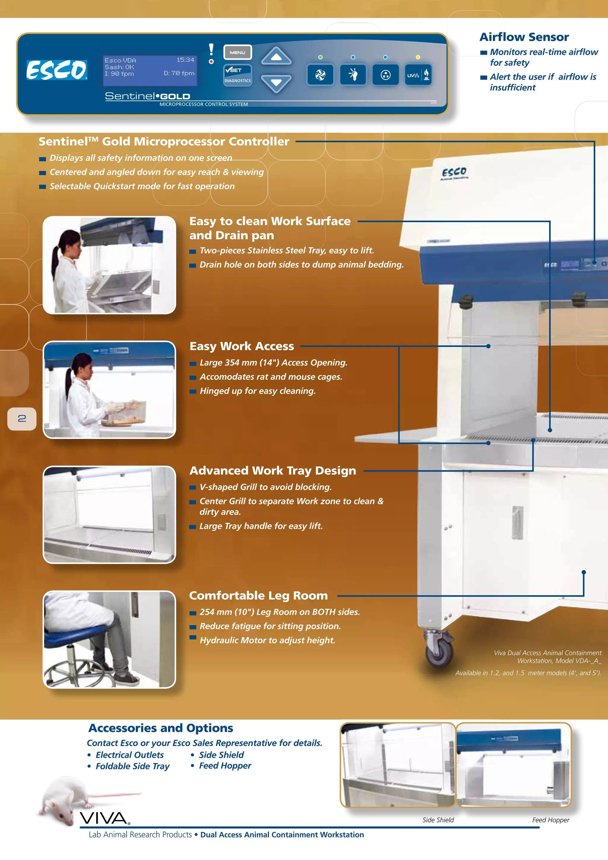 Esco Animal Research Workstation / Animal Transfer Workstation | PDF