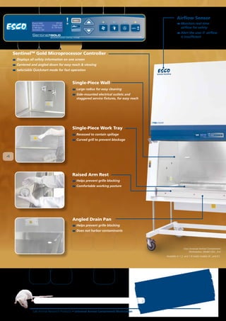 Esco Animal Research Workstation / Animal Transfer Workstation | PDF