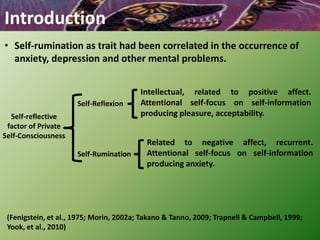 Escobar Self-rumination mediation mental health Ayahuasca-presentation ...