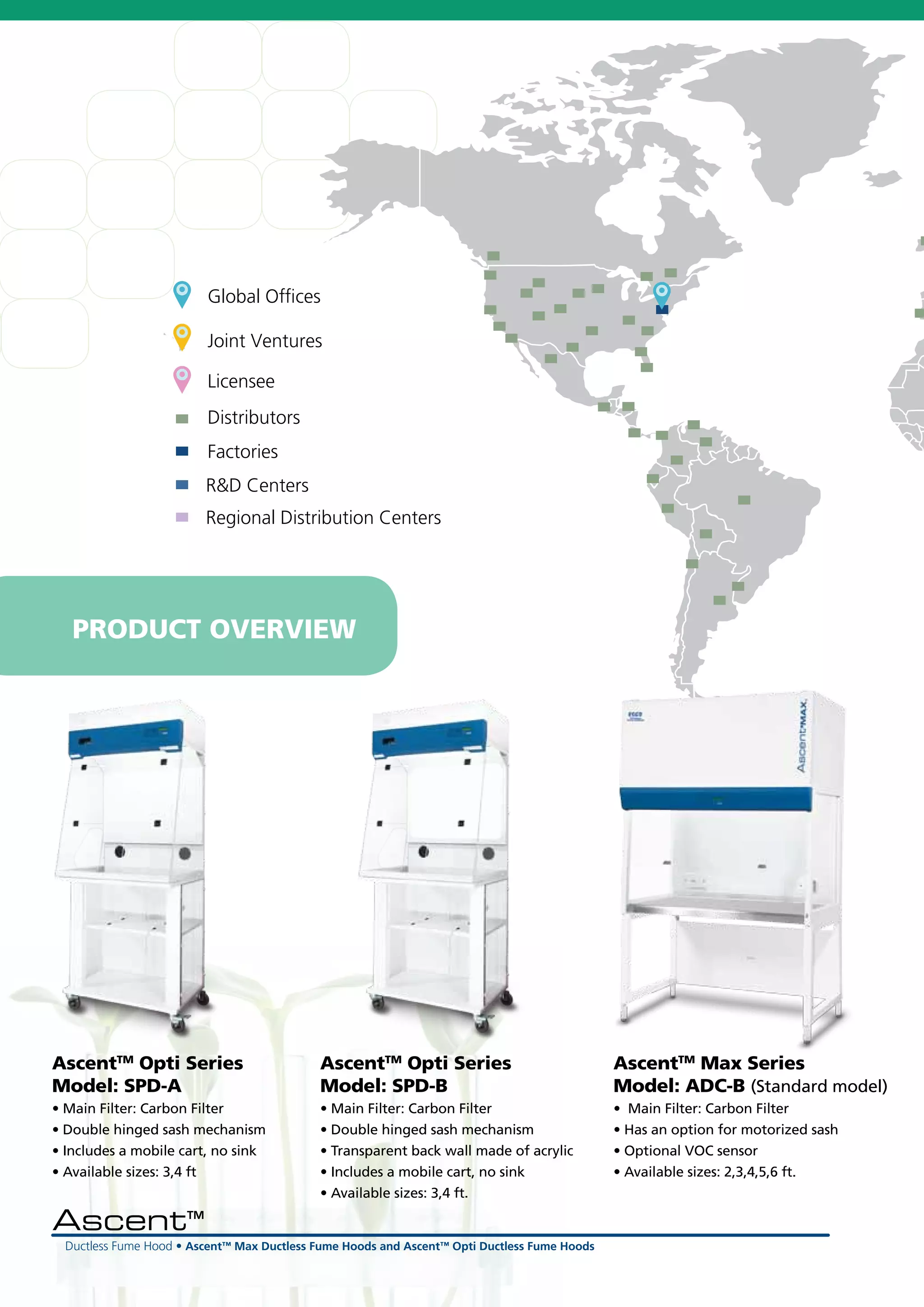 Esco Green Ductless Fume Hood Guide | PDF | Business Utilities | Business