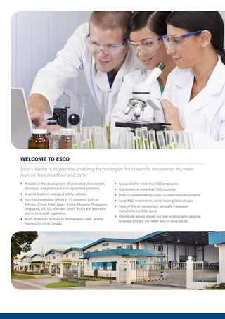 Esco HP Series Laboratory Refrigerators and Freezers | PDF