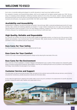 Esco Isotherm Laboratory Ovens and Incubators | PDF