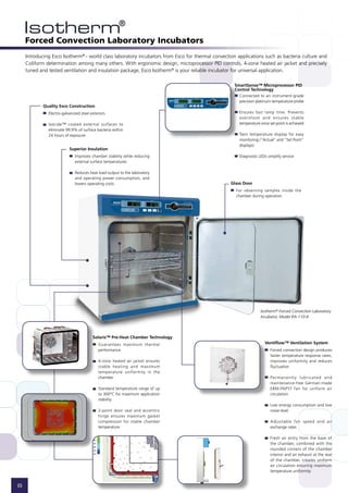 Esco Isotherm Laboratory Ovens and Incubators | PDF
