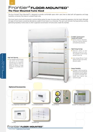 Esco Laboratory Ducted Fume Hood | PDF
