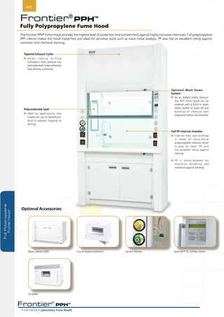 Esco Laboratory Ducted Fume Hood | PDF