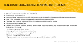 ESCOLA Module 5 Collaborative Learning in Virtual Environments | PPTX