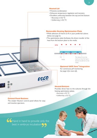 Esco Medical Miri Multi Room Embryo Incubator for IVF | PDF