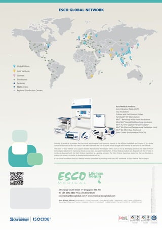 Esco Medical Miri Multi Room Embryo Incubator for IVF | PDF