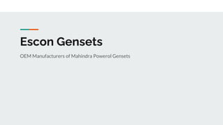 Escon Gensets.pptx