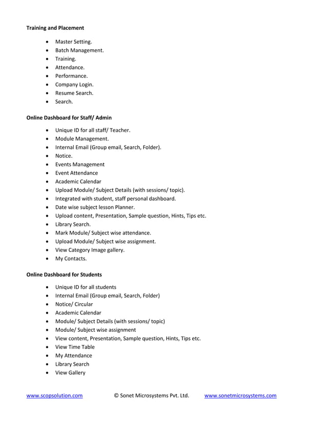 ESCOP (Complete EdRP System) | PDF