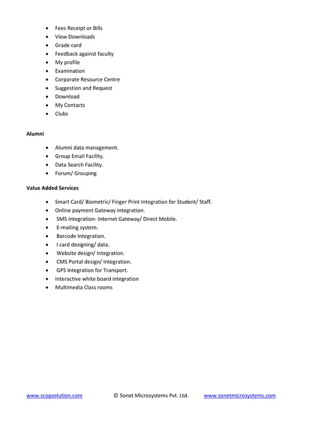 ESCOP (Complete EdRP System) | PDF