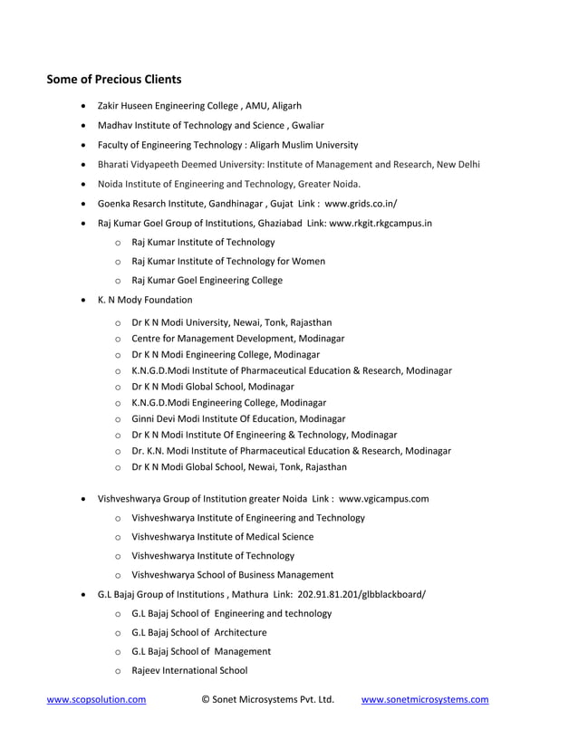 ESCOP (Complete EdRP System) | PDF