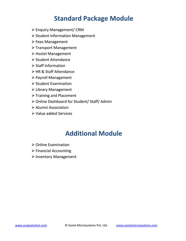 ESCOP (Complete EdRP System) | PDF