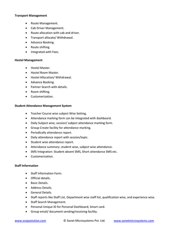 ESCOP (Complete EdRP System) | PDF