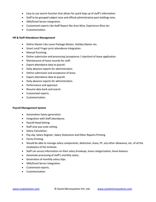 ESCOP (Complete EdRP System) | PDF