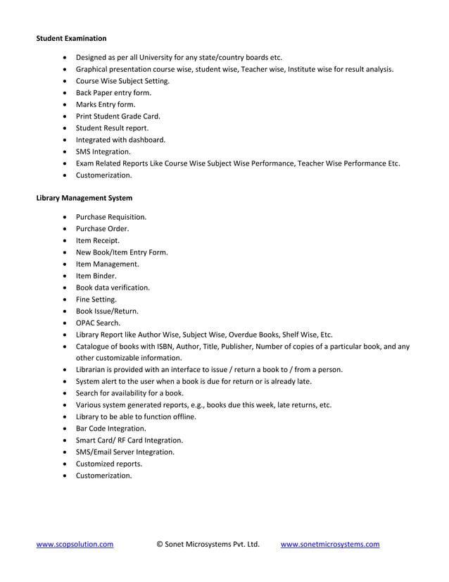 ESCOP (Complete EdRP System) | PDF