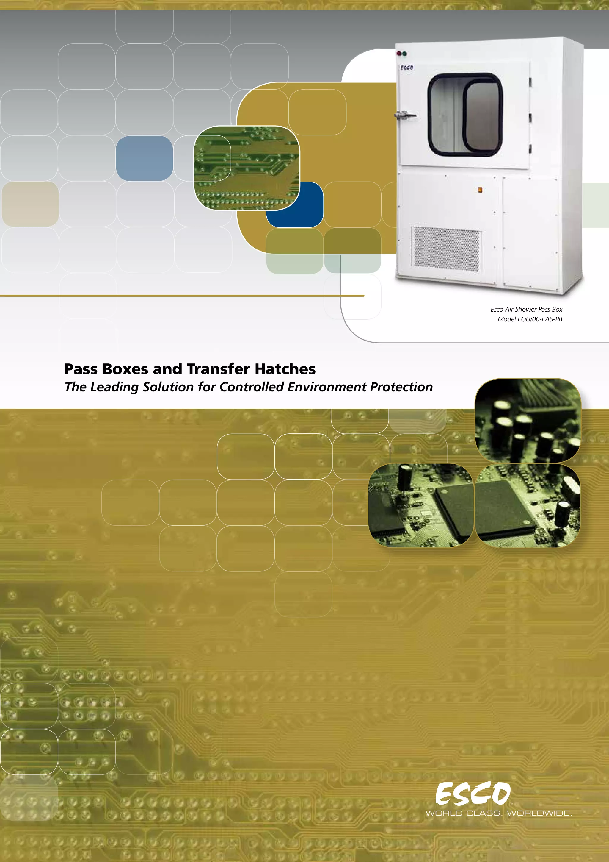 Esco Pass Boxes and Transfer Hatches | PDF