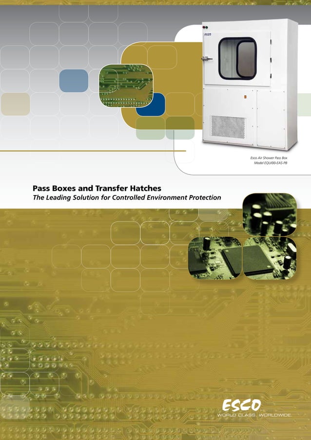 Esco Pass Boxes and Transfer Hatches | PDF