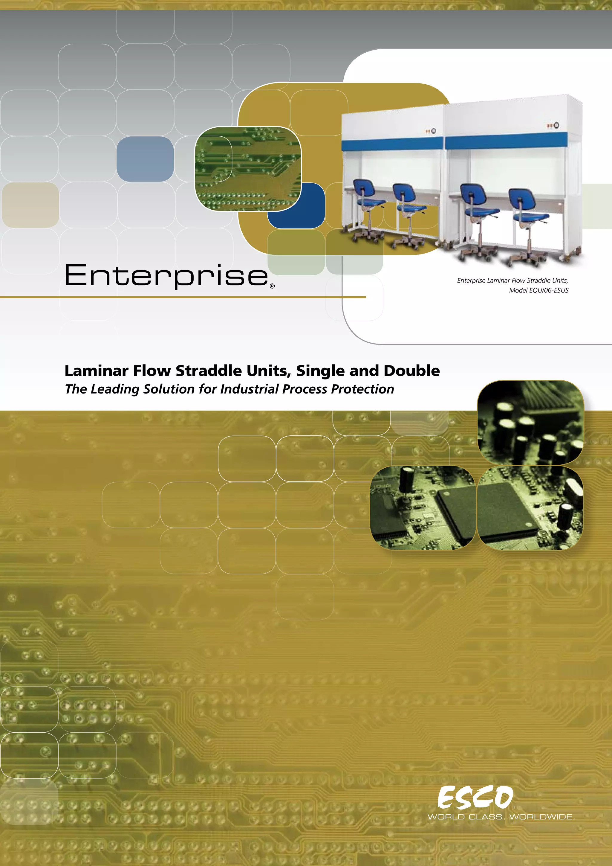 Esco Pharma Laminar Flow Straddle Units, Single and Double | PDF