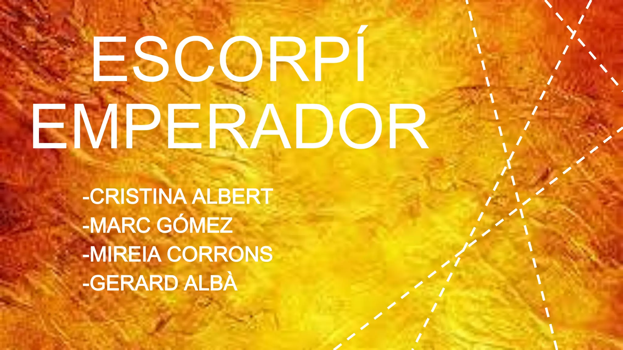 Escorpí emperador | PPTX
