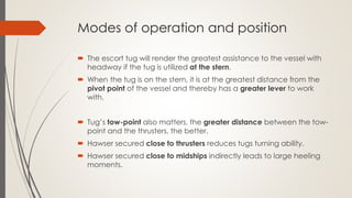 ESCORT TUG GIRTING ASSESSMENT | PDF