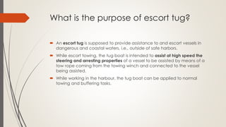 ESCORT TUG GIRTING ASSESSMENT | PDF